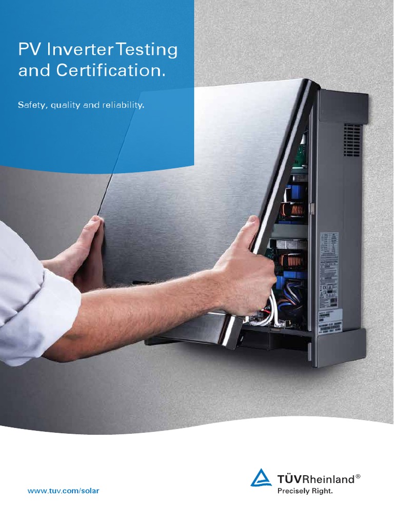 PV Inverter Testing and Certification.: Safety, Quality and Reliability ...