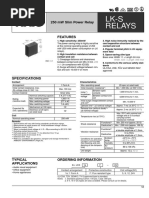 LU-5-R Relay Pinout and Specs | PDF | Alternating Current | Relay