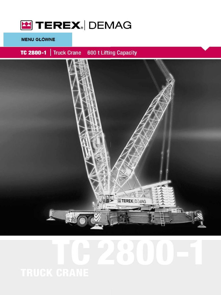 Terex-Demag TC 2800-1 | PDF