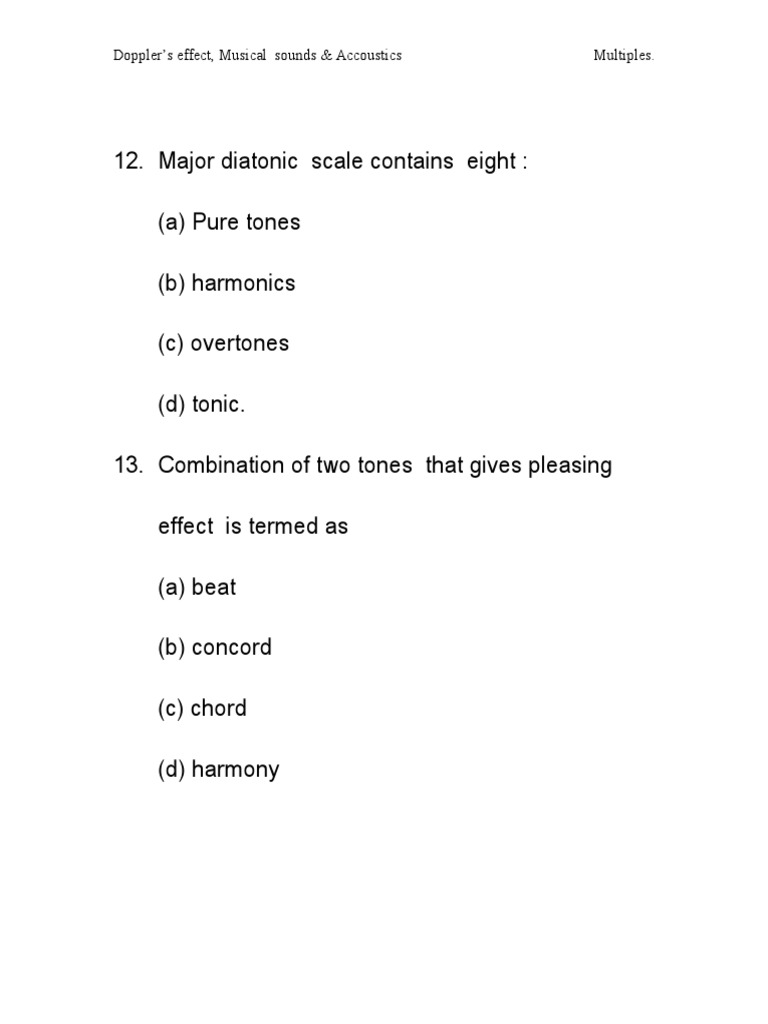 Physics 13 | PDF | Doppler Effect | Sound