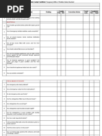 SHE Inspection Checklist | PDF | Forklift