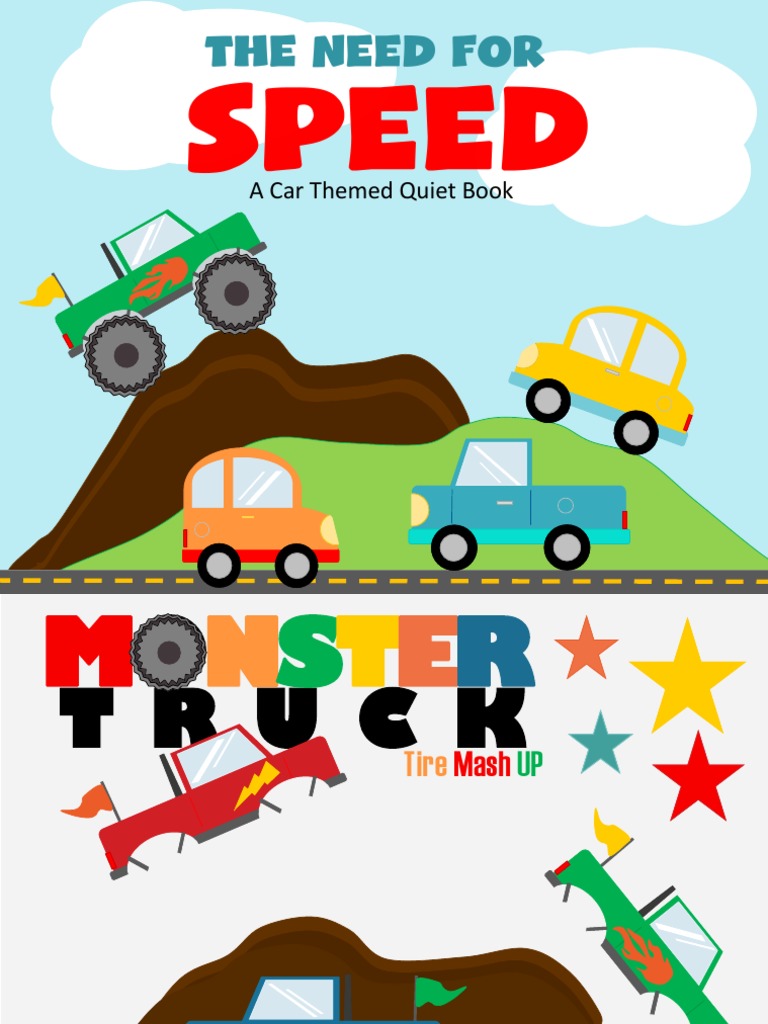 Car-Themed Quiet Book Activities | PDF