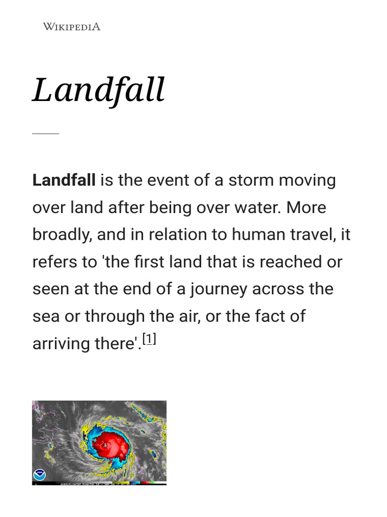 Understanding Cyclone Landfall | PDF | Tropical Cyclones | Natural Hazards
