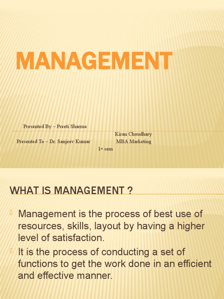 MPOB PPT 1 | PDF | Economies | Psychological Concepts