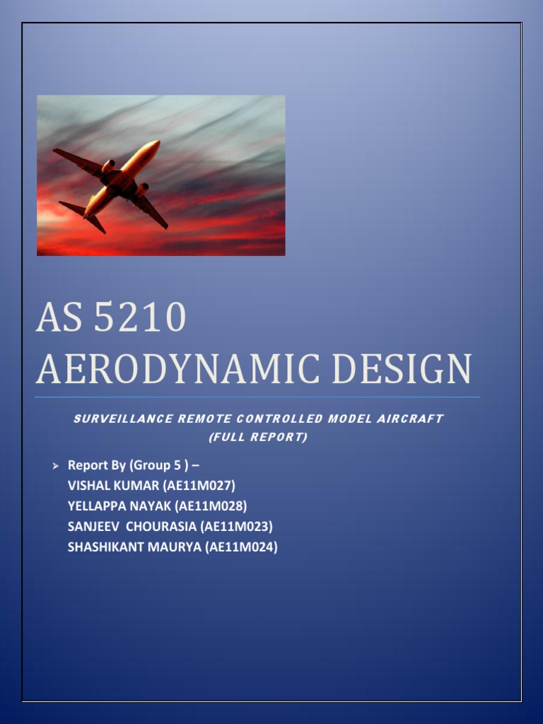 Aircraft Design Report | PDF | Propeller | Airfoil