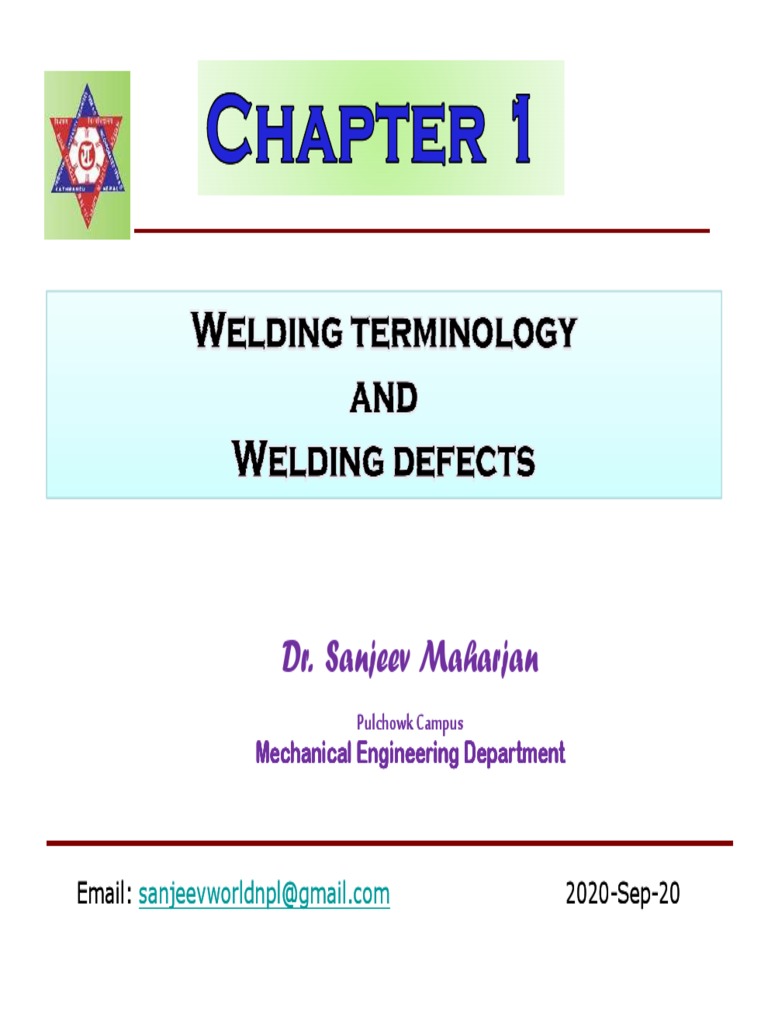 3 Welding Terminology (Compatibility Mode) | PDF | Welding | Construction