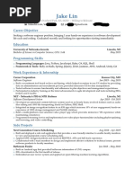 CV - John Doe - New | PDF | Technology & Engineering