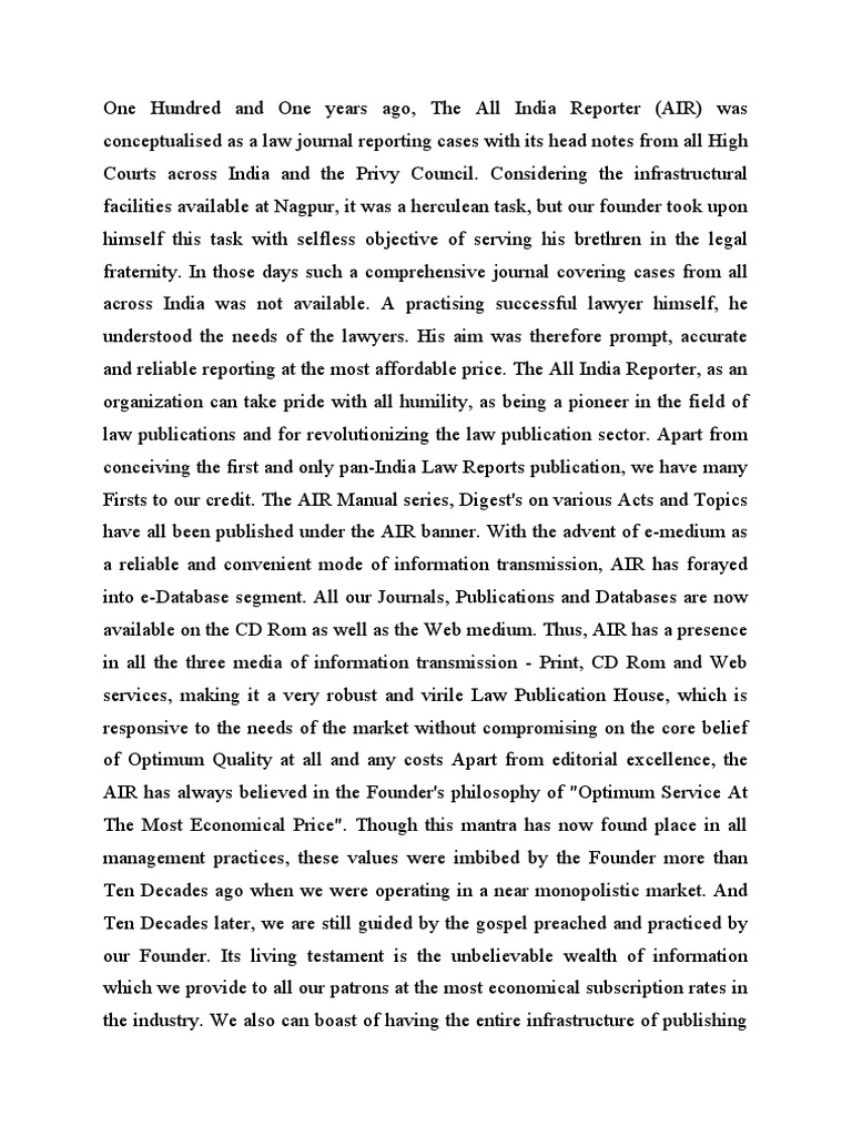 All India Reporter | PDF | Public Sphere | Economies