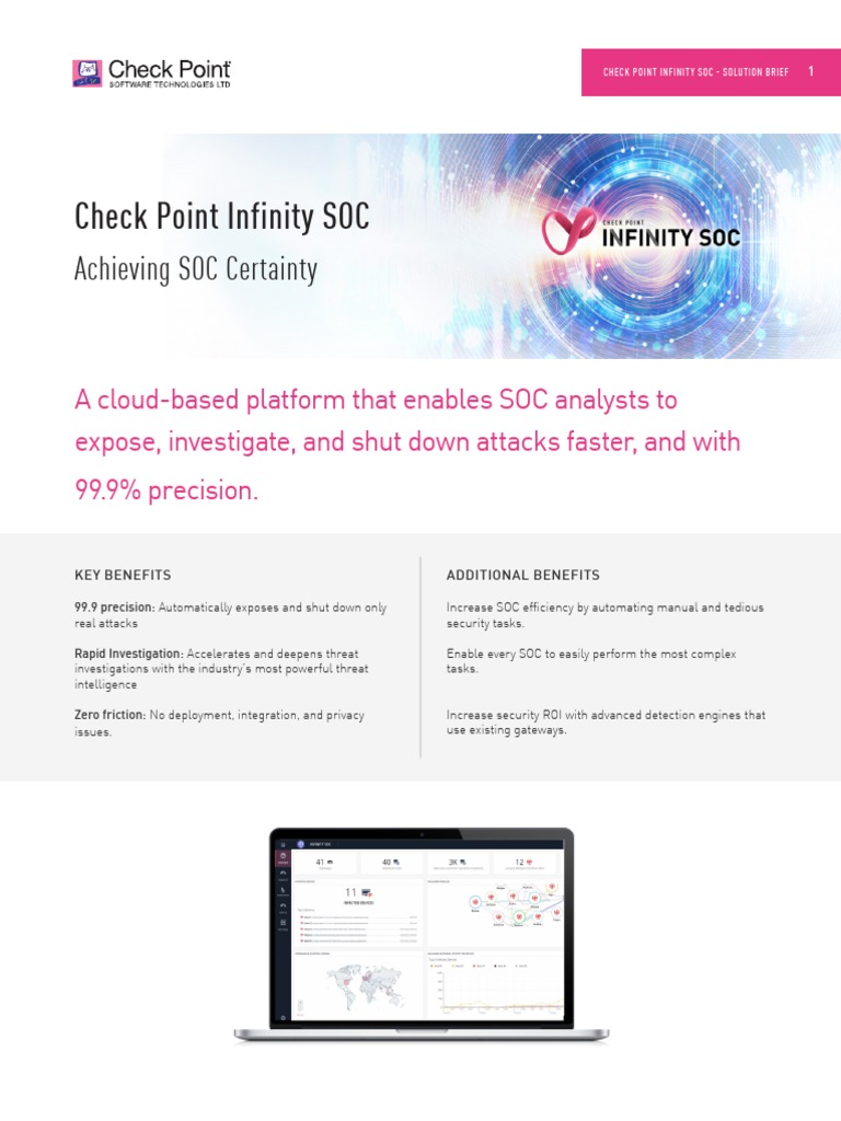 Infinity SOC Solution Brief | PDF | Cloud Computing | Internet Of Things