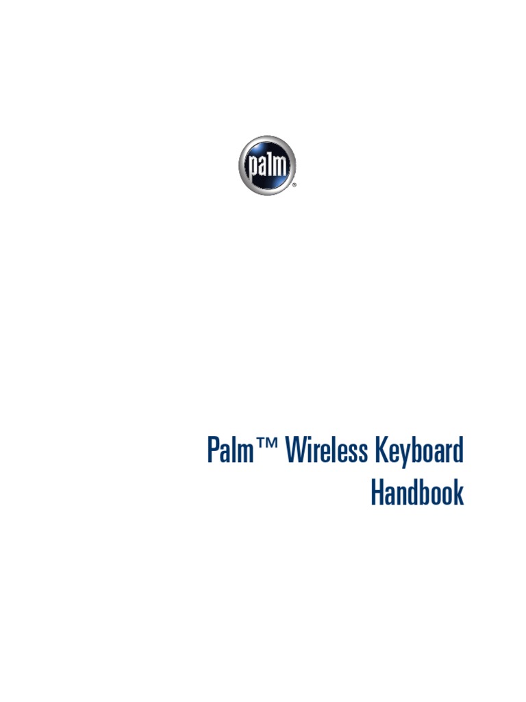 Palm Wireless Keyboard - MANUAL000037609 | PDF | Computer Keyboard ...