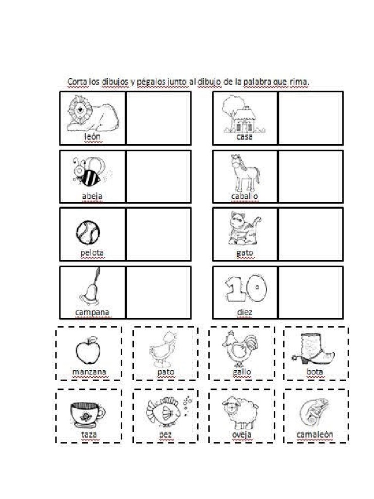 Rimas Pre Kinder | PDF