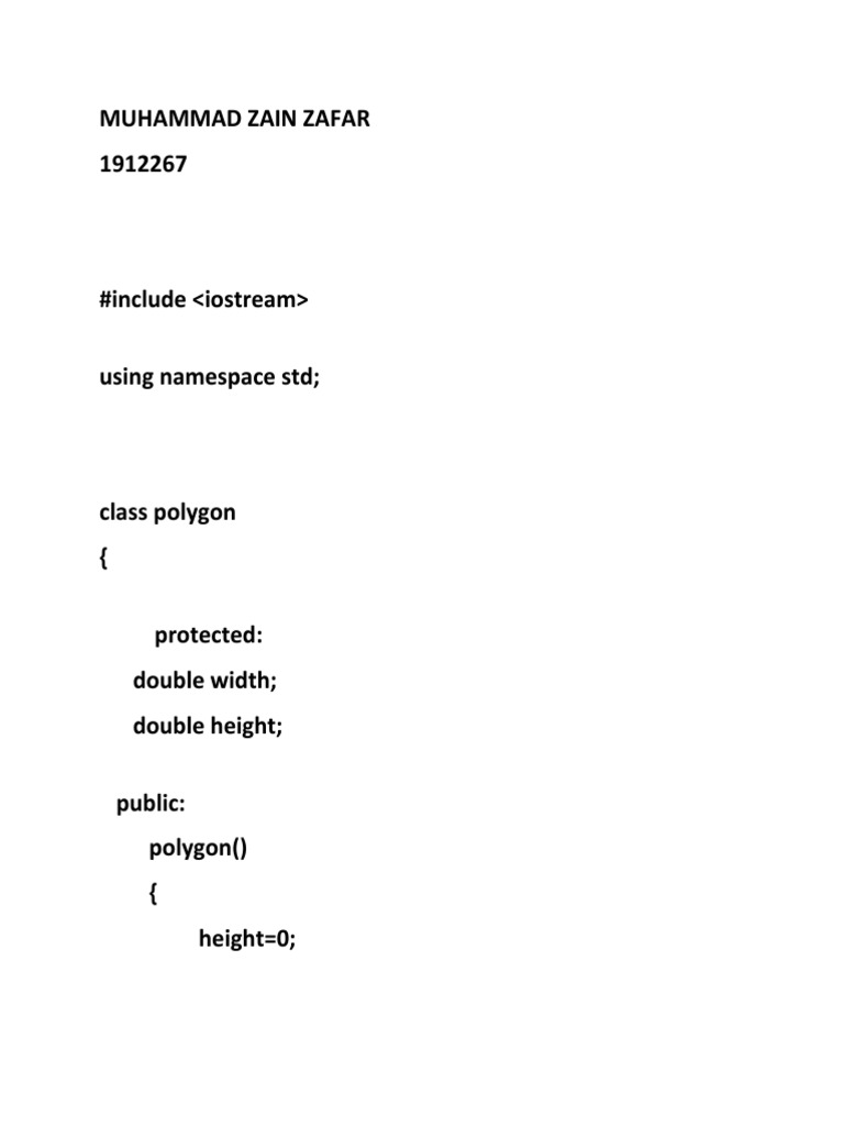 Muhammad Zain Zafar 1912267 | PDF