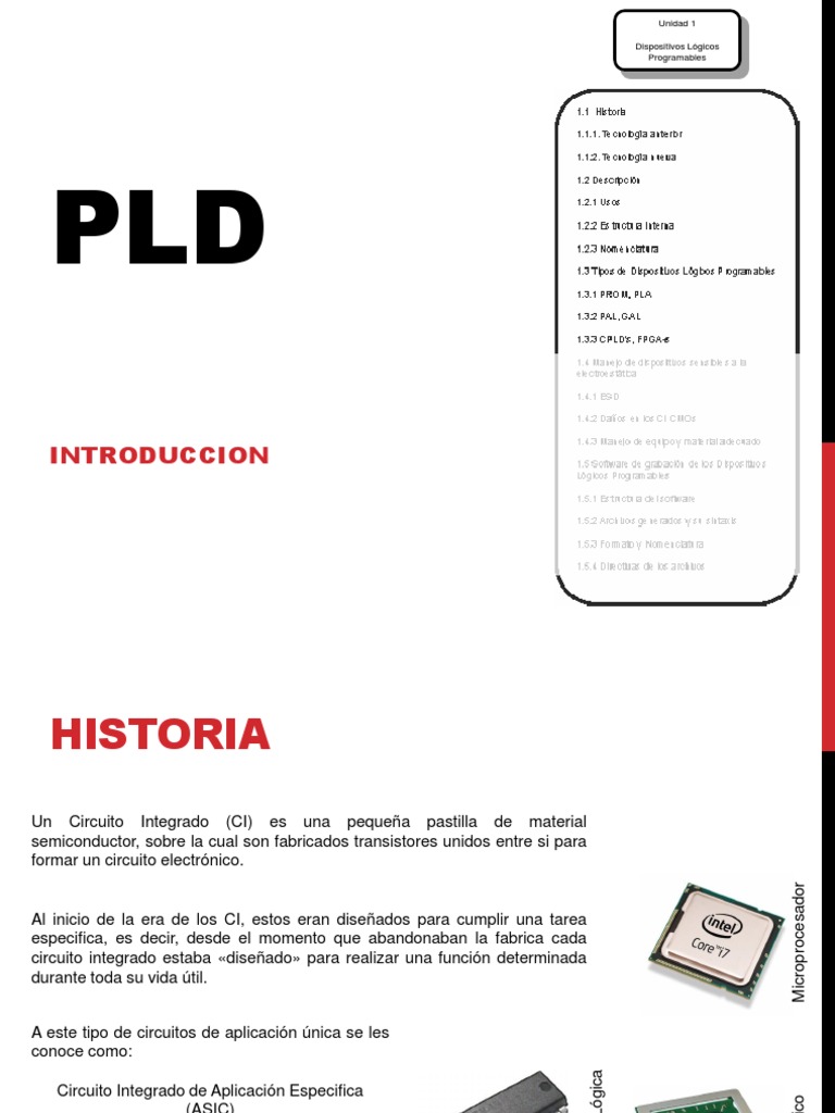 Dispositivos Lógicos Programables | PDF | Circuito integrado | Arreglos ...
