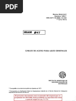 IRAM - IASU500 - 2502 - 08 Caños Conduccion Comunes | PDF | Acero | Sector secundario de la economía