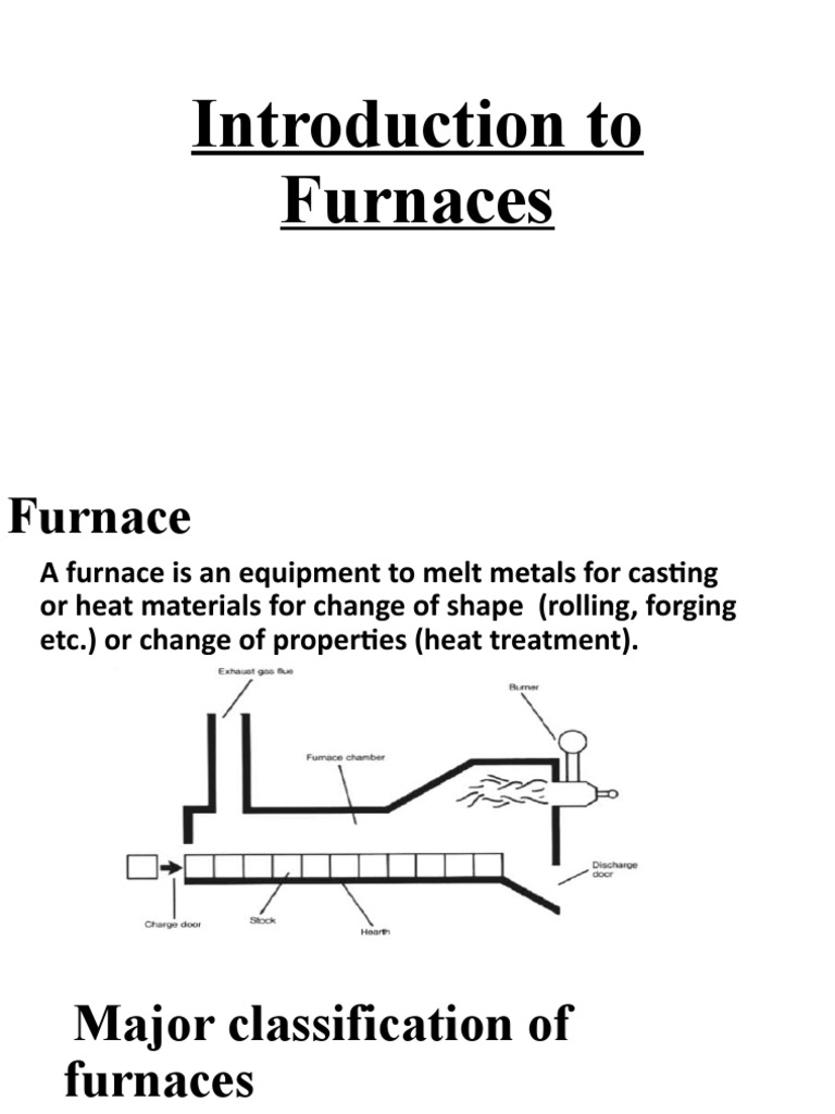 Introduction To Furnaces | Download Free PDF | Furnace | Forge