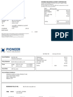 Toyota Invoice | PDF | Transport | Vehicle Industry