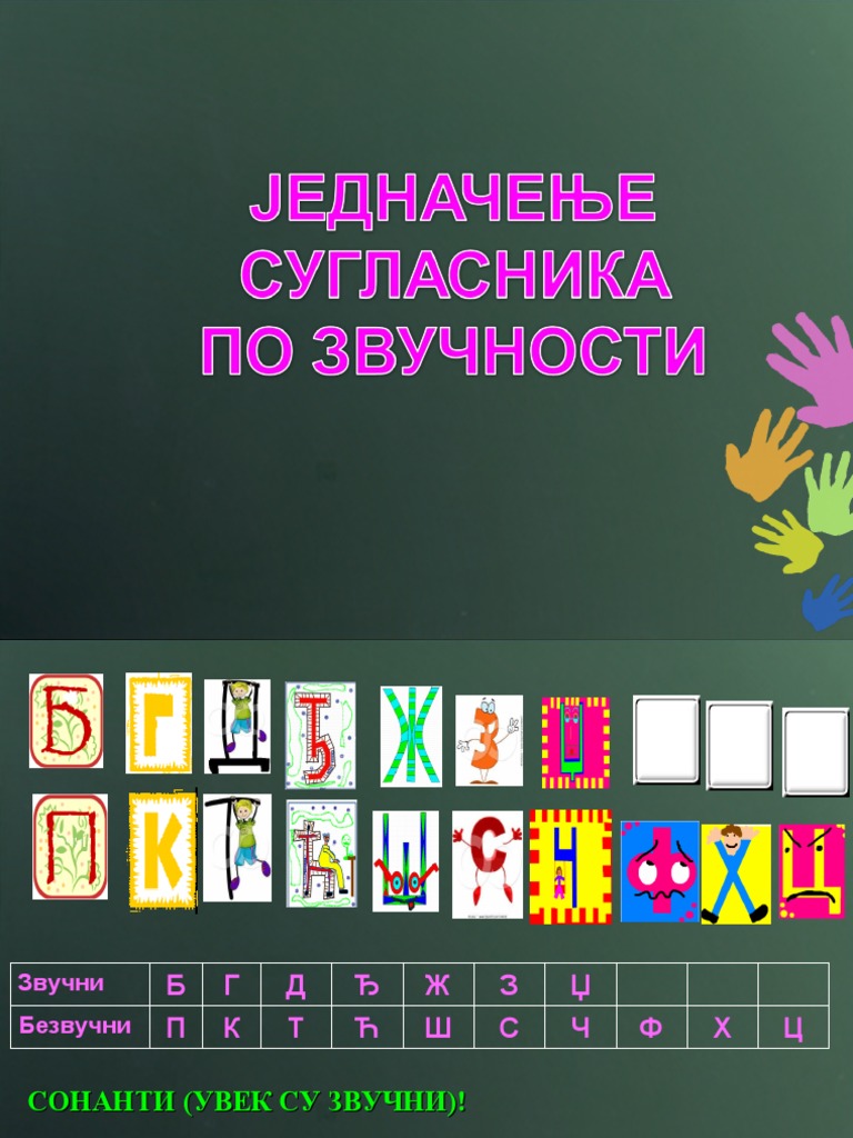Jednacenje Suglasnika Po Zvucnosti | PDF
