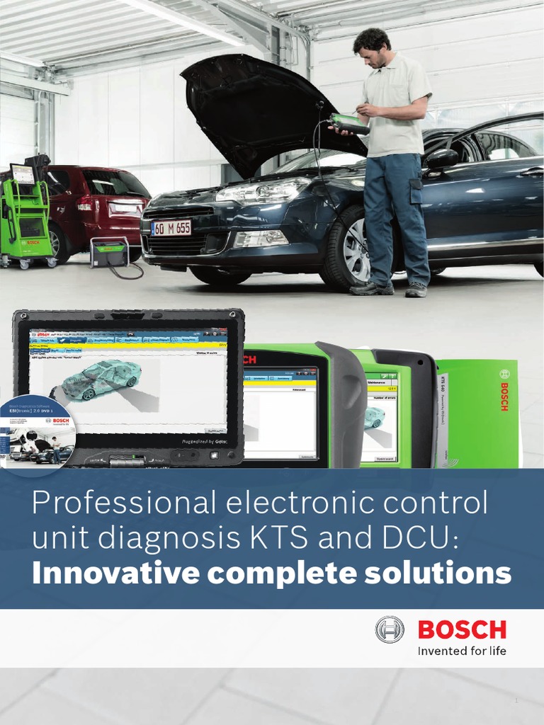 Professional Electronic Control Unit Diagnosis KTS and DCU:: Innovative Complete Solutions | PDF ...