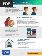 CDC - Cloth Face Mask | PDF | Clothing | Textiles