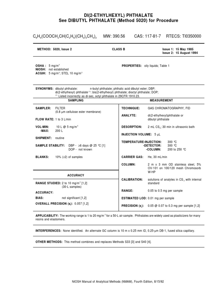 Plastificanti Come DOP | PDF | Gas Chromatography | Chromatography