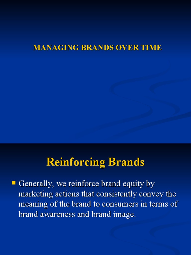 Managing Brands Over Time | PDF | Brand | Marketing