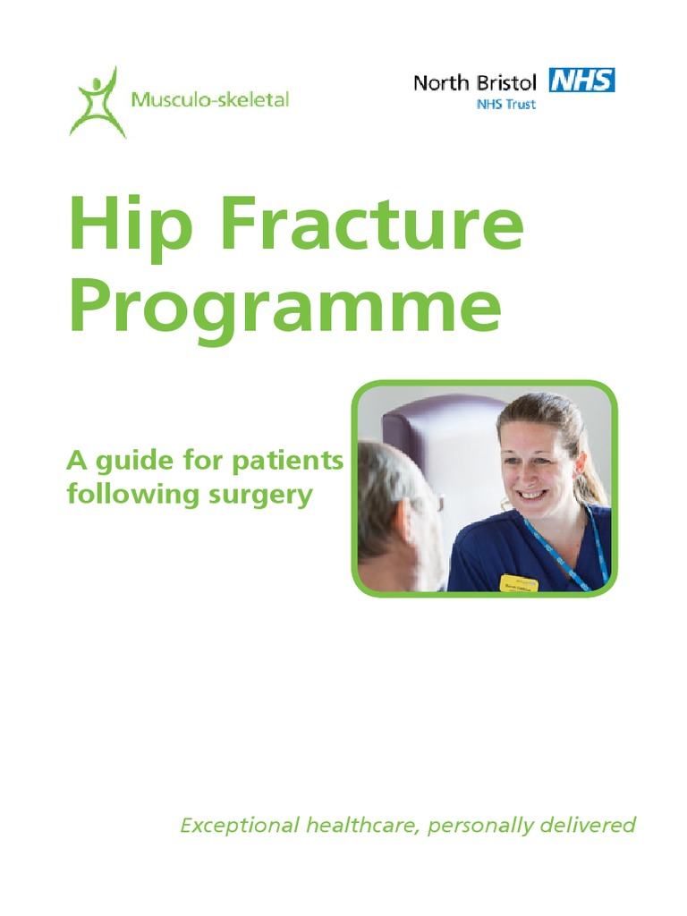Hip Fracture Programme: A Guide For Patients Following Surgery | PDF ...