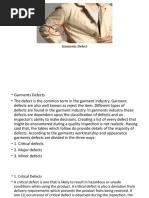 Garment Defects With Images | PDF | Textiles | Seam (Sewing)