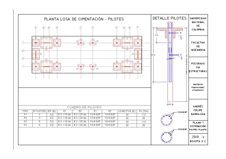 Plano 1 Planta Pilotes Pdf