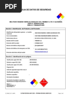 Hoja Seguridad Sika Curador E Pdf Dióxido De Carbono Agua