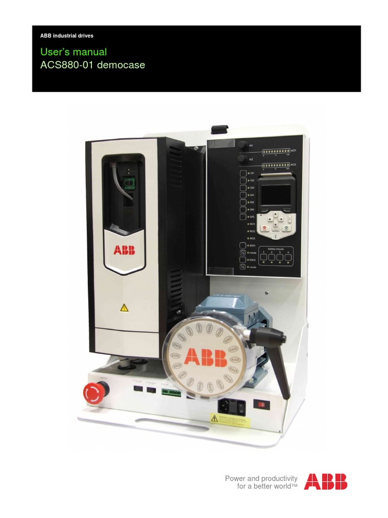 ACS880-01 Democase: User's Manual | PDF | Mains Electricity | Electric ...