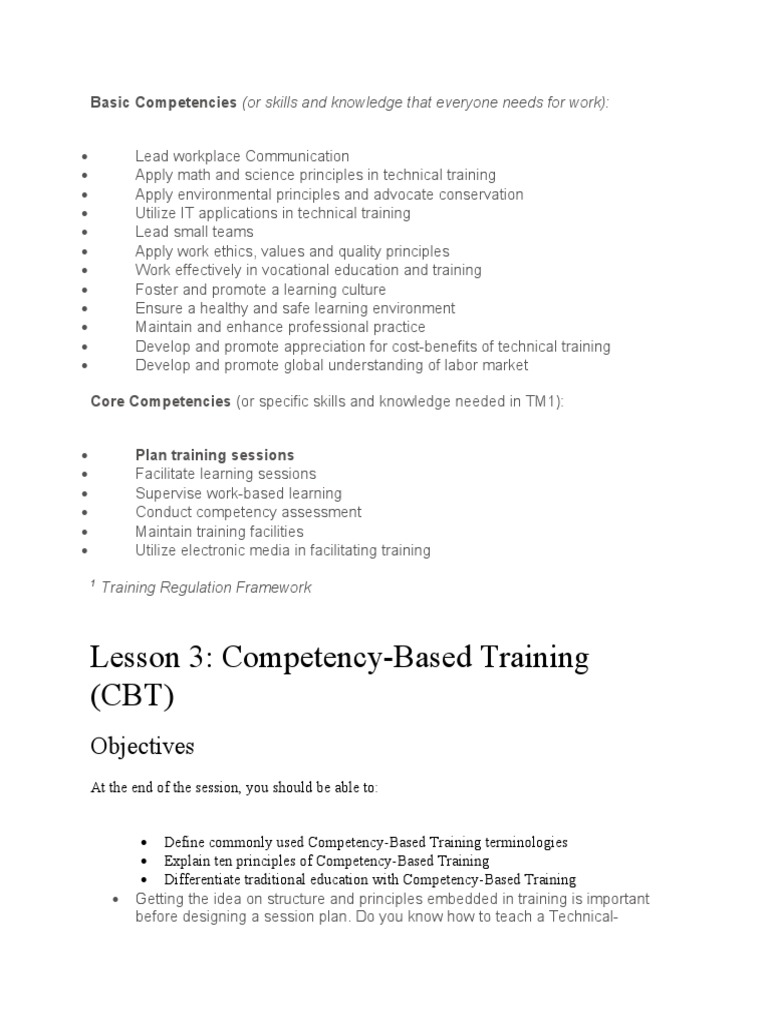 TM GUIDE (Basic Competencies) | PDF | Educational Assessment ...
