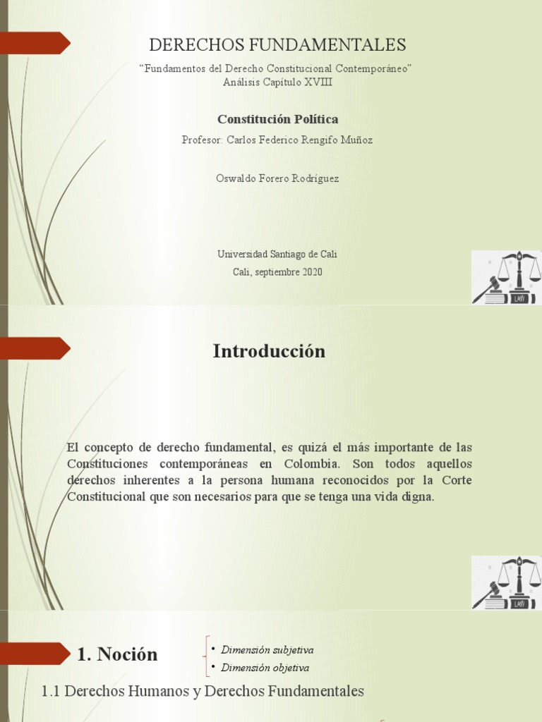 Presentación Constitución Política | PDF | Derecho Constitucional ...