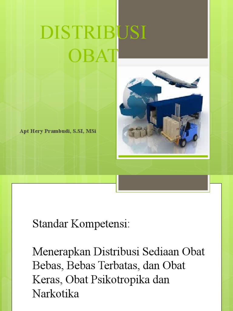 Distribusi Obat PBF | PDF