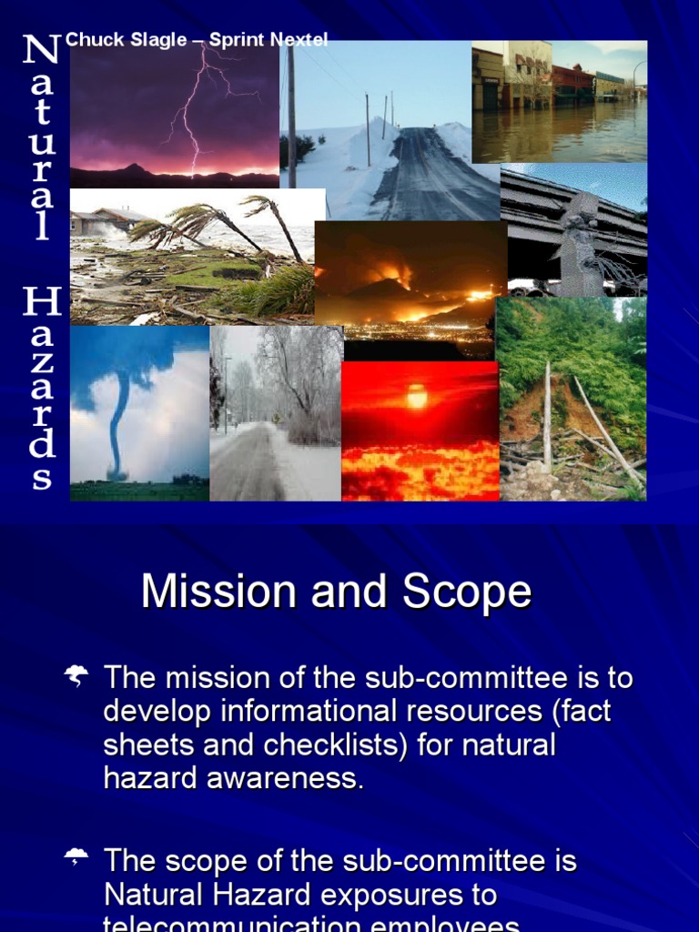 Natural Hazard Awareness Resources | PDF