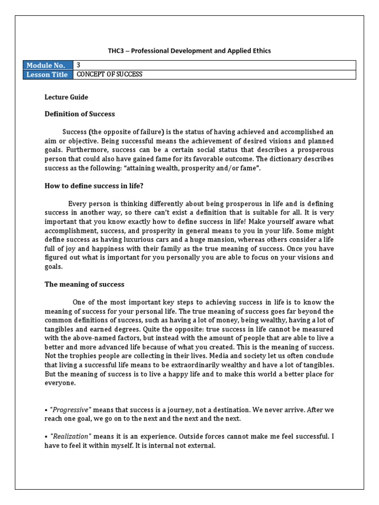 THC3 - From Module 3 To 5 | PDF | Swot Analysis | Attitude (Psychology)