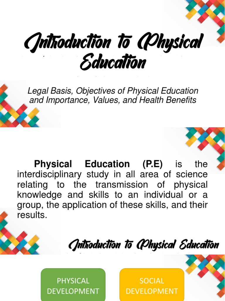 Pe1 - Introduction To Pe | Download Free PDF | Physical Education ...