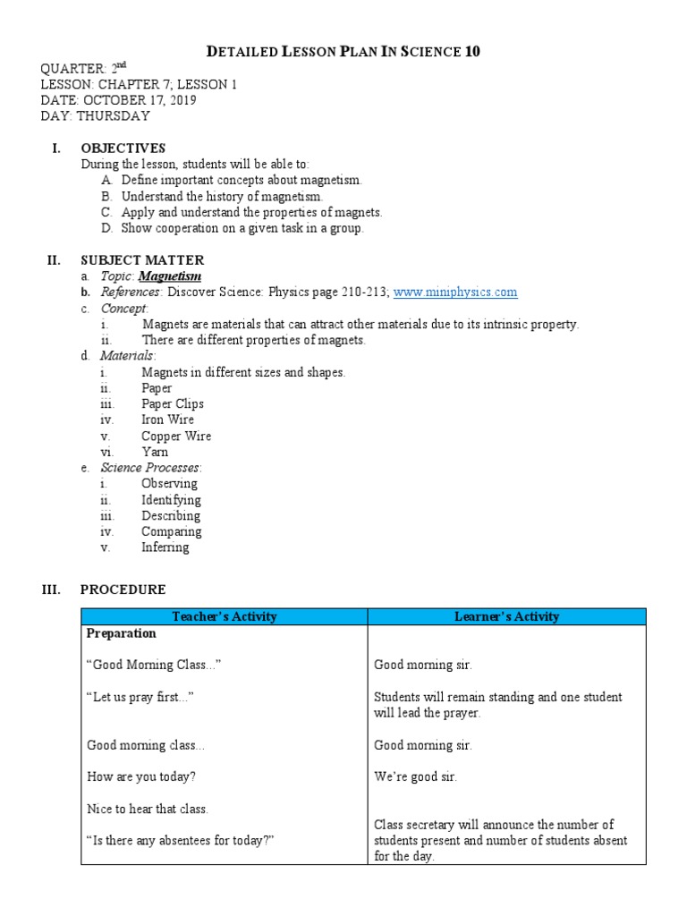 Understanding Magnetism in Science 10 | PDF | Magnetism | Magnet