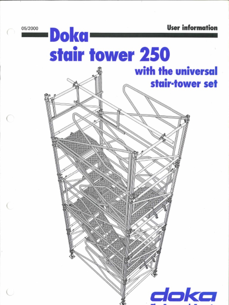 Doka Stair Tower 250 | PDF