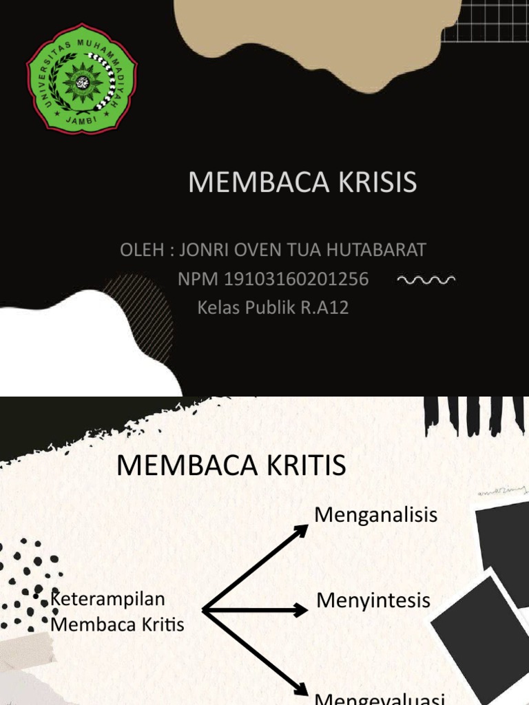 Membaca Kritis | PDF