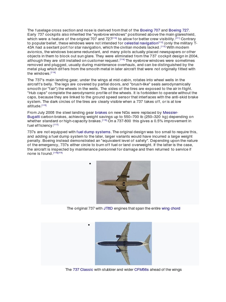 The Fuselage Cross Section and Nose Is Derived From That of The | PDF ...