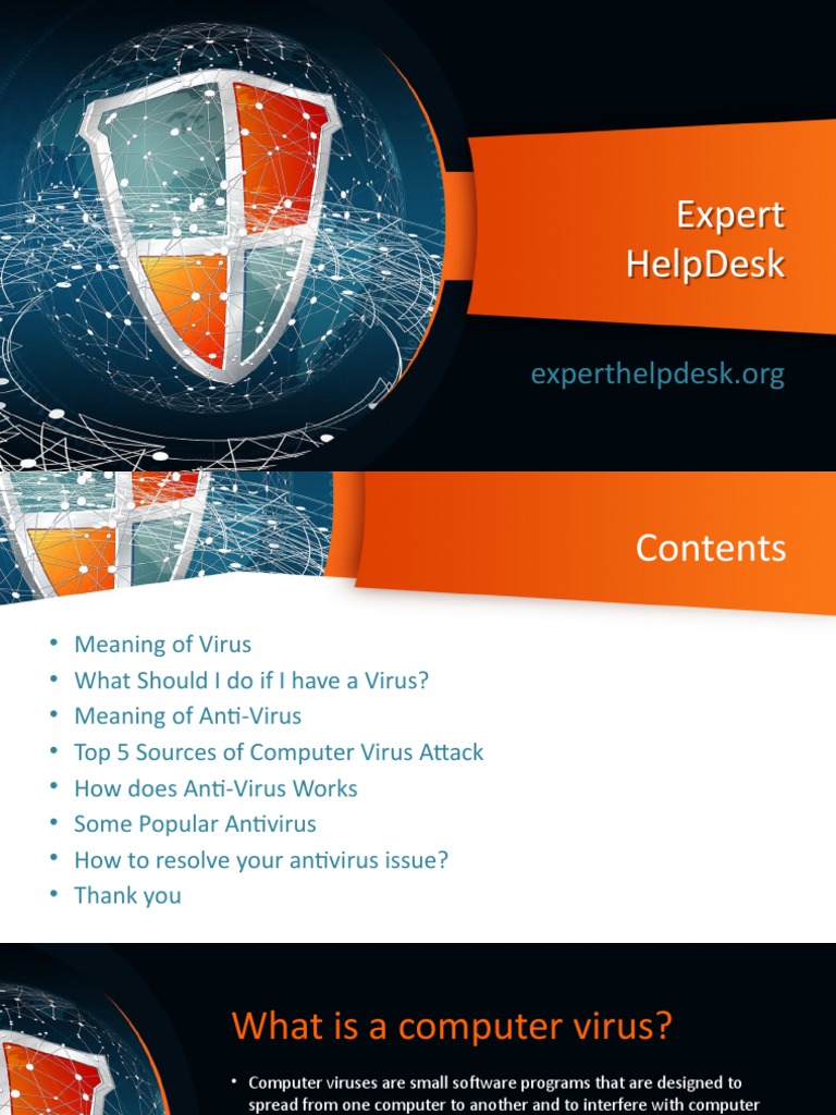 Experthelpdesk | PDF | Antivirus Software | Computer Virus
