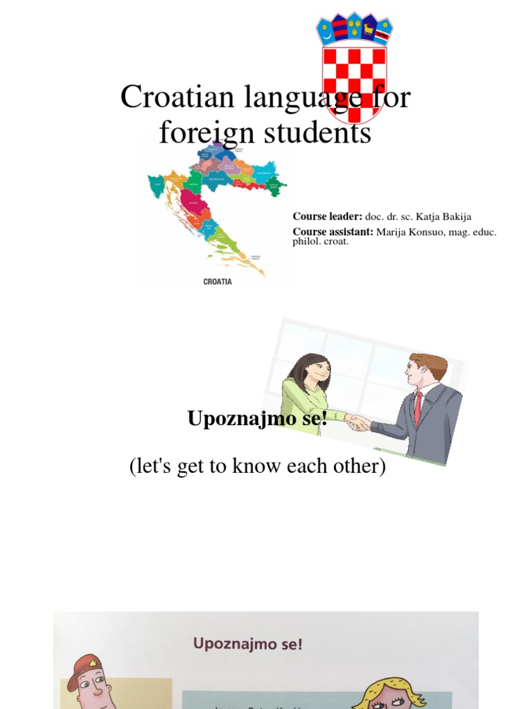Croatian Language For Foreign Students | Download Free PDF ...