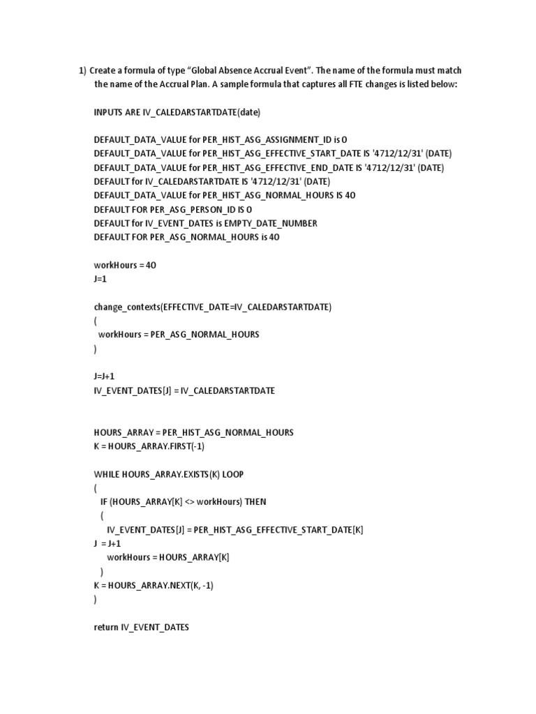 Sample Formula For FTE Changes-3 | PDF | Computing | Teaching Mathematics