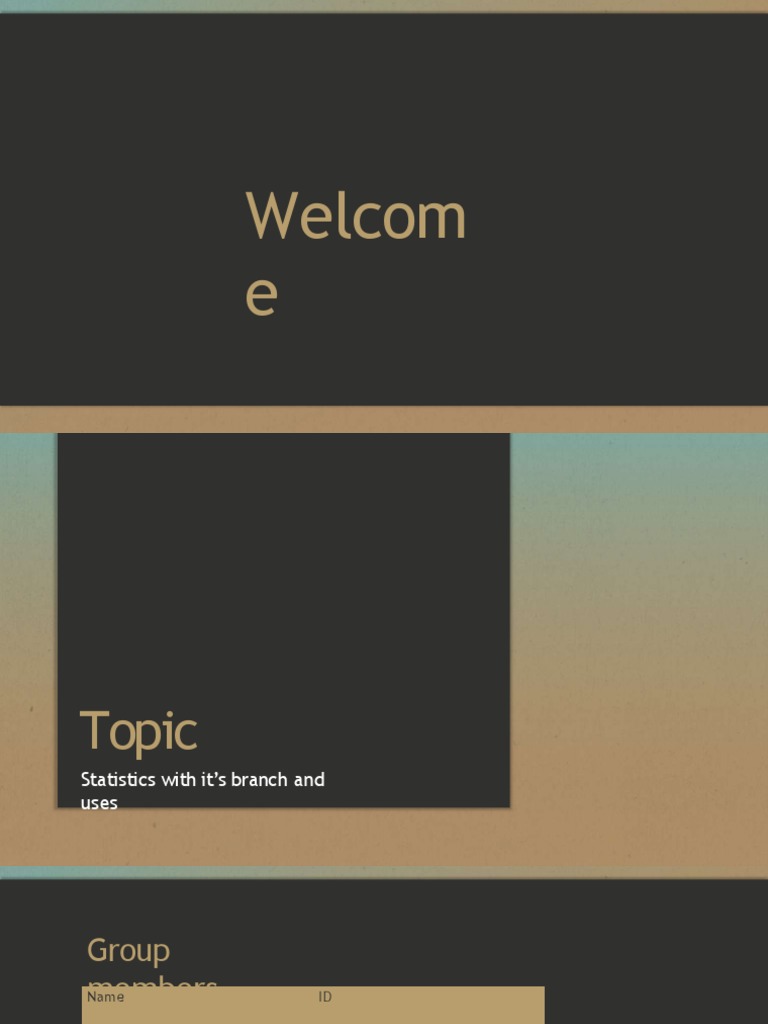 Math Presentation Pdf Statistics Data