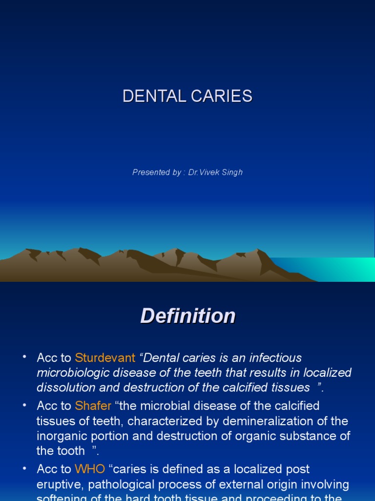 Caries Etiology | PDF | Tooth Enamel | Human Tooth