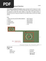 Reinforcement Estimate Sample in Excel | PDF