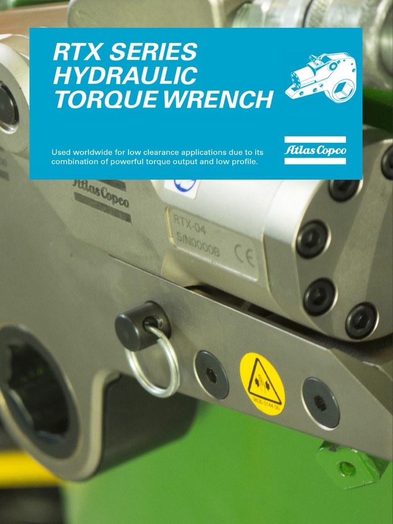 ATLAS COPCO TORQ. 9833 2016 01 RTX Series | PDF | Manufactured Goods ...
