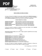 Formulaire Proces Verbal Du Conseil de Famille | PDF