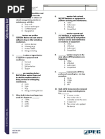 Lockout/Tagout Quiz Answers | PDF | Business