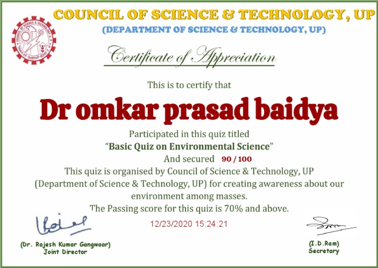 DR Omkar Prasad Baidya (1) Asasas | PDF